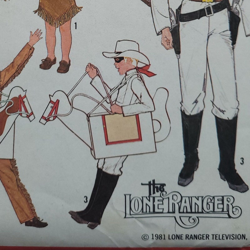 Lone Ranger Costume - Etsy