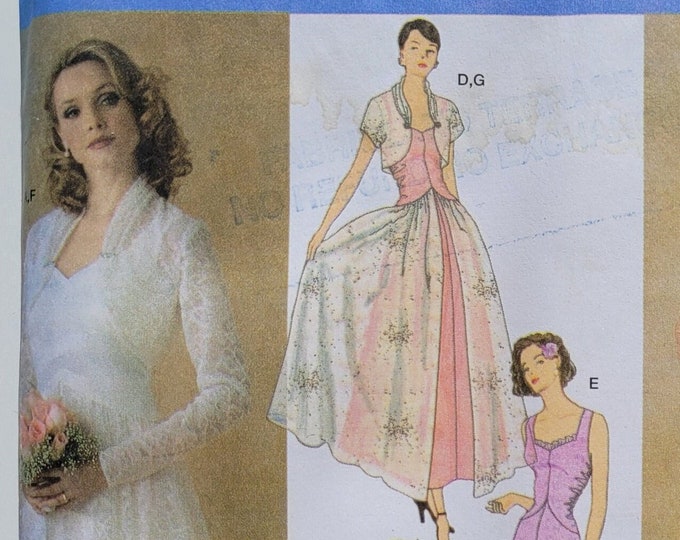 Sewing Pattern for 1930s Retro Reprint Evening or Wedding Dress With ...