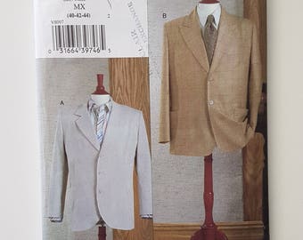 Mens blazer pattern | Etsy