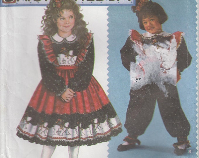 Girl's Fancy Dress Pattern Sewing Pattern for Special Occasion, Flower ...