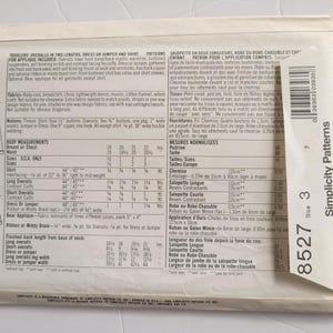 UNCUT Sewing Pattern for Boy Girl Overalls and Dress, Playsuit, Jumper ...