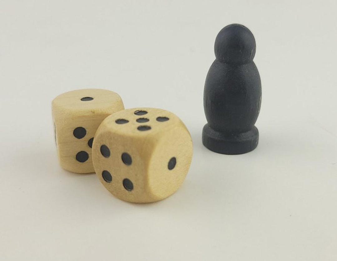 OEM Original Robber and Dice From Game 483 Settlers of Catan, 2003 - Etsy