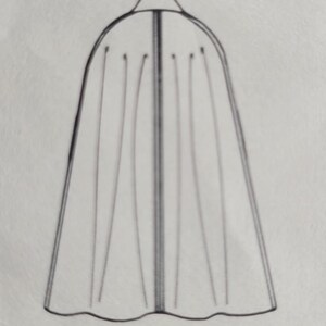 Cloak Pattern, Very Easy Sewing Pattern for Dramatic Women's Cape With ...