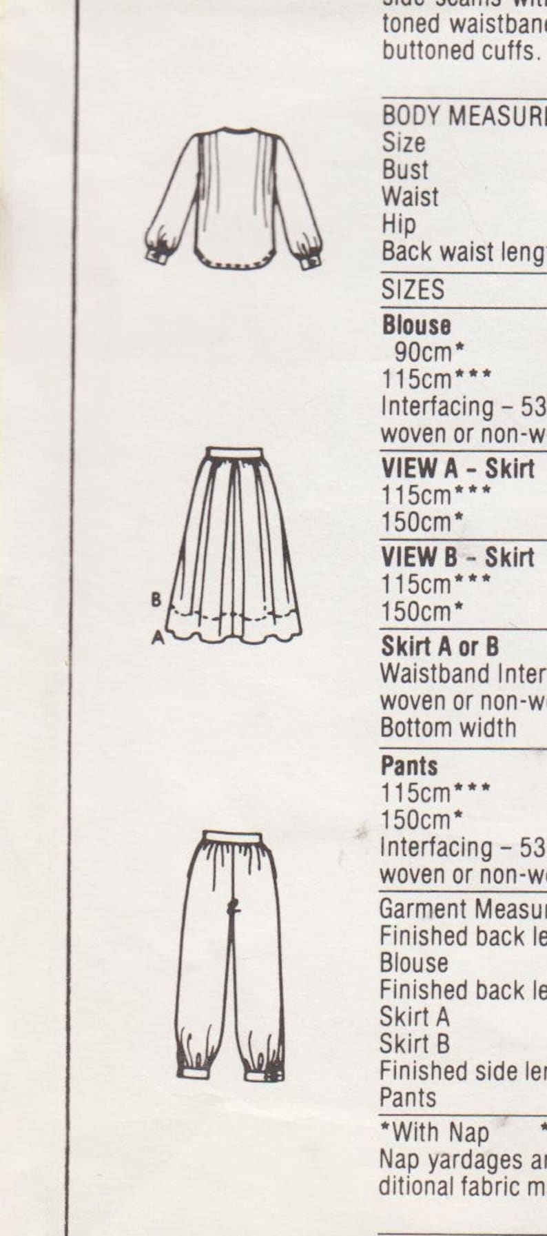 80s Cuffed Pants Pattern Vintage Sewing Pattern for Trousers | Etsy