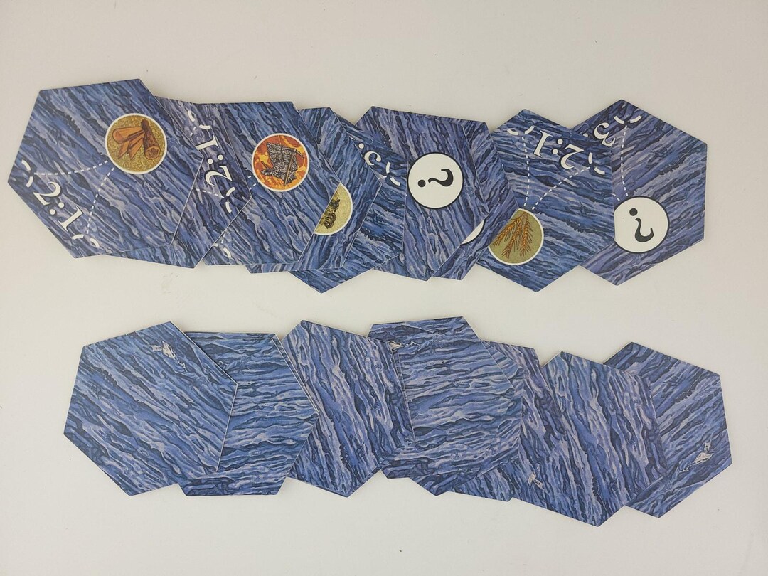 2003 the Settlers of Catan #483 Replacement Pieces Parts: Complete Set ...