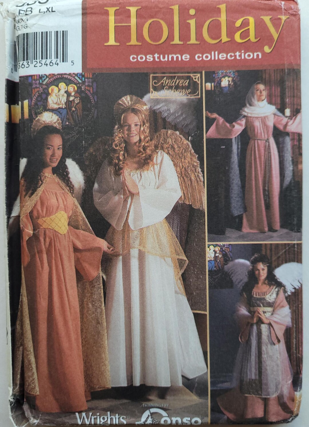 Biblical Characters sewing Pattern for Costume for Mary and Three ...
