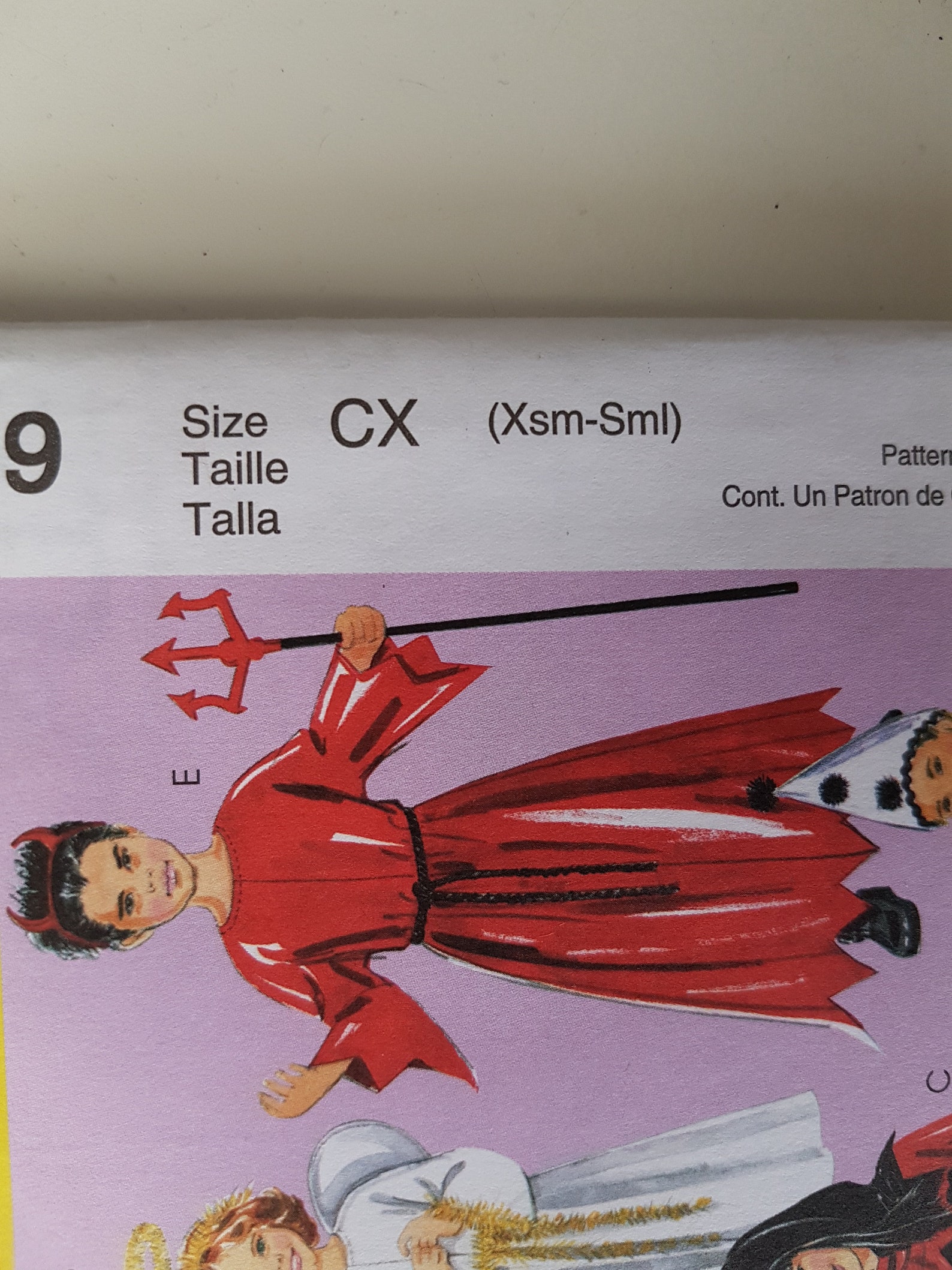Kid's Costume Pattern Sewing Pattern for Devil Angel - Etsy Canada
