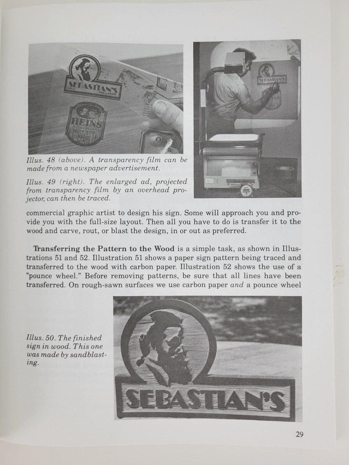 Book: Making Wood Signs by Patrick Speilman, Woodcarving, Hand-carved ...