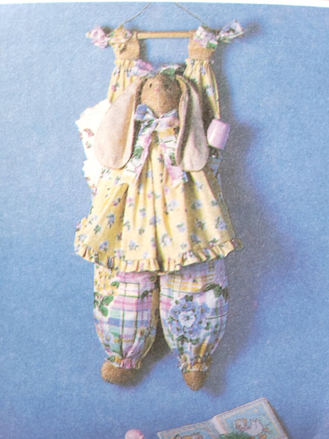 UNCUT Hanging Storage Sewing Pattern - Holds Toys, Supplies, Bags, Peg ...