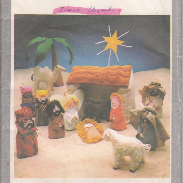 Felt Nativity - Etsy
