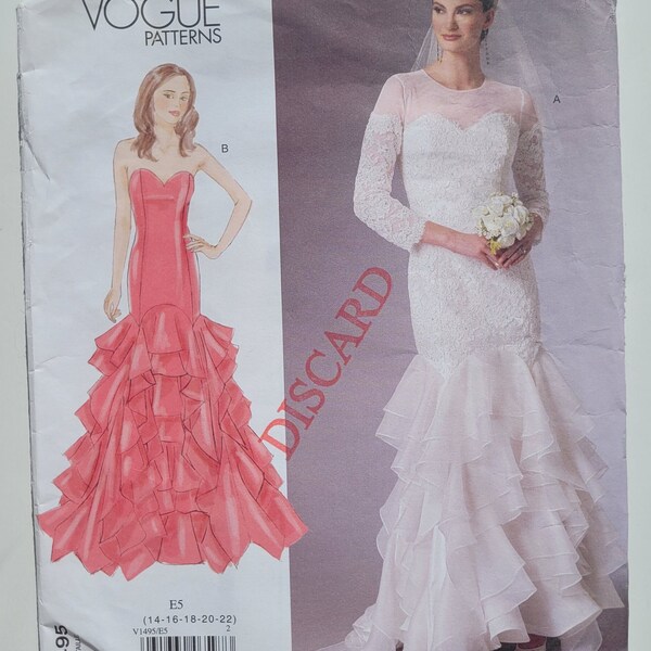 Mermaid Gown Sewing Pattern - Etsy