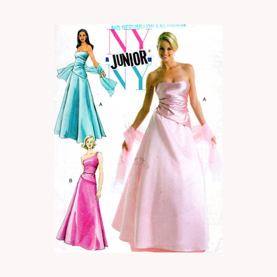Sewing Pattern for Prom Dress Two-piece Asymmetrical Top Full - Etsy Canada