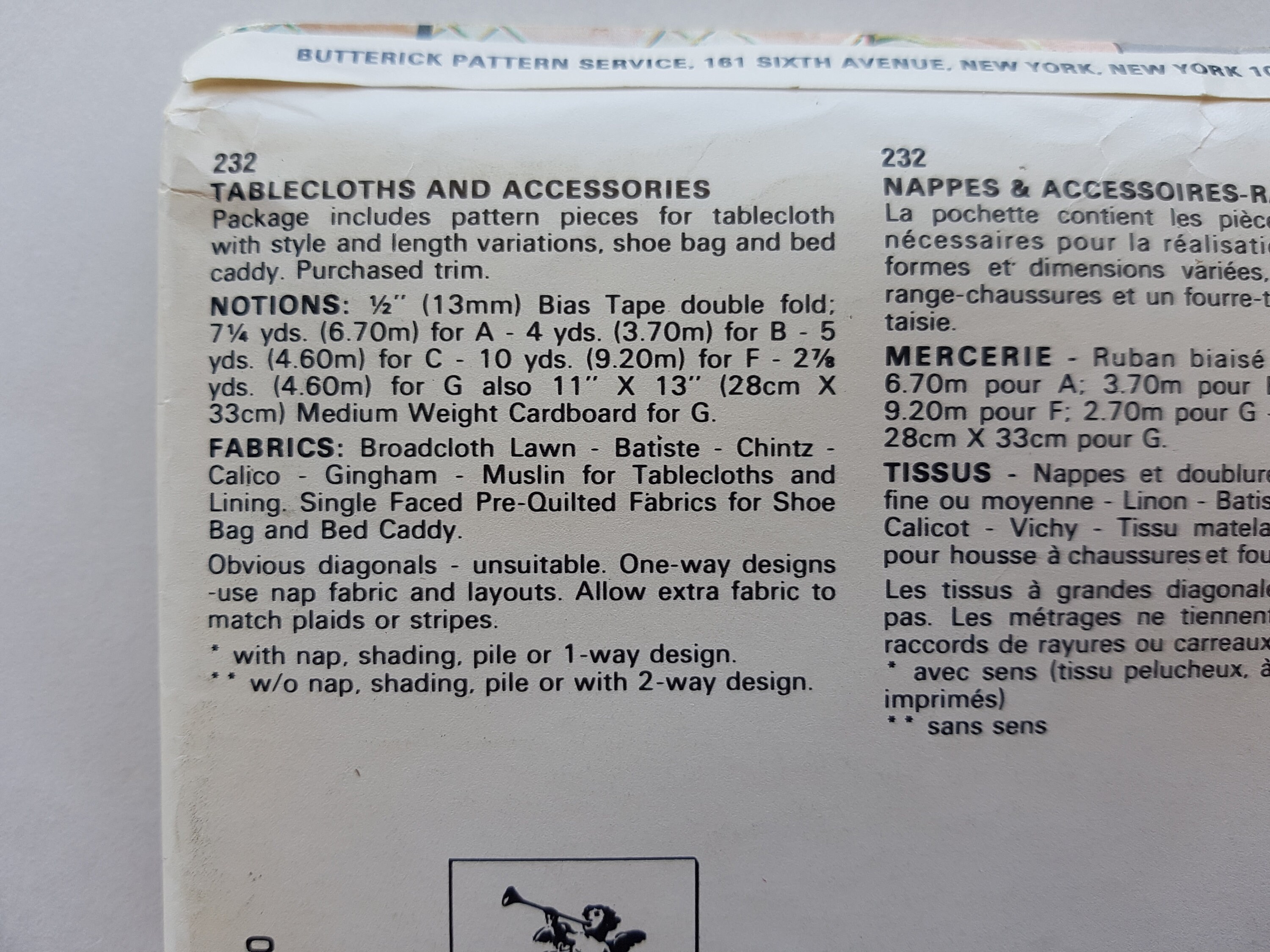 Vintage Sewing Pattern for Tablecloths Shoe Bag and Bed - Etsy Canada