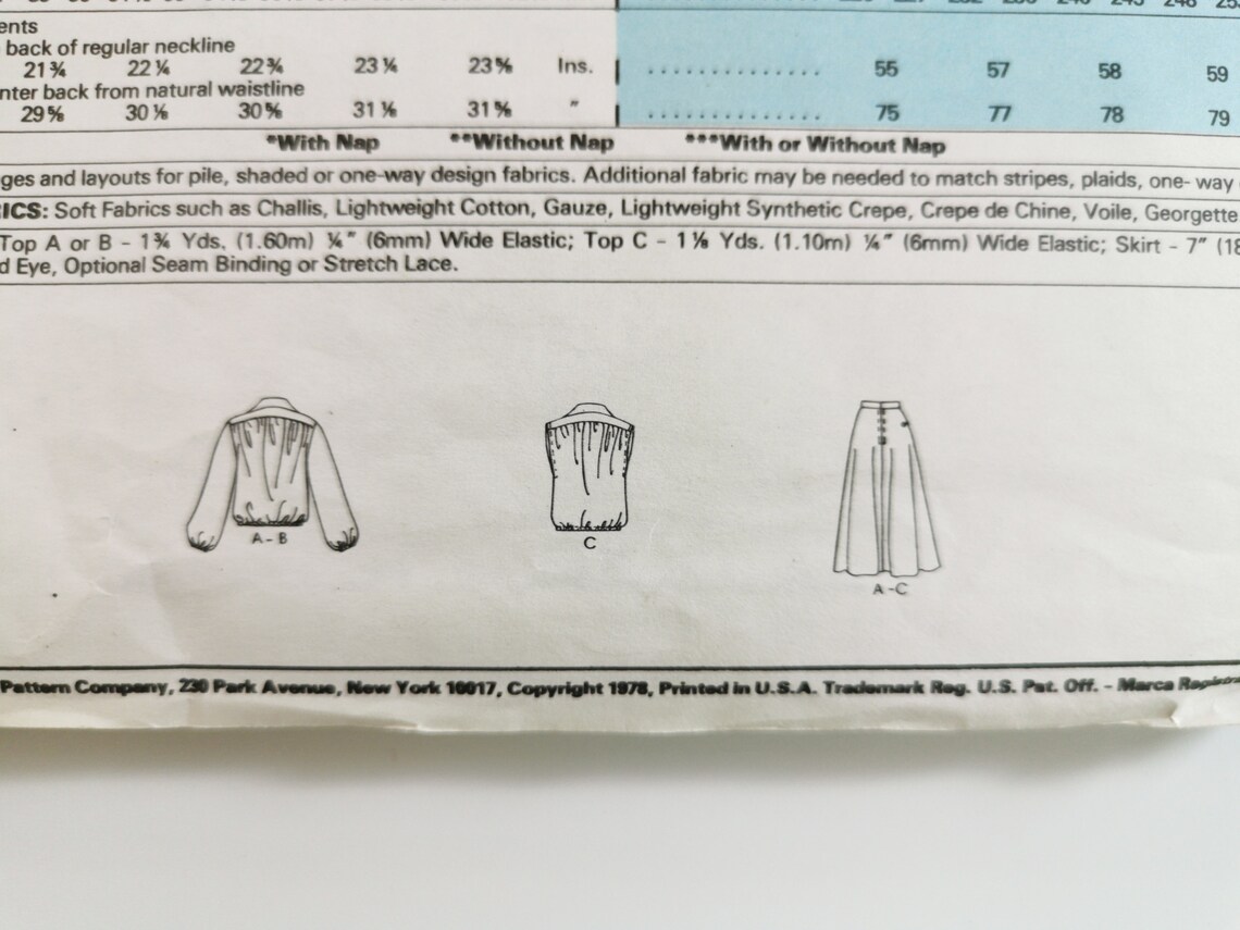 Two-piece Dress Pattern Bust 32.5/34 Sewing Pattern - Etsy Canada