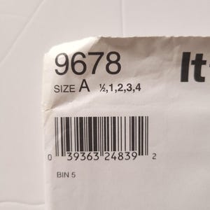 UNCUT Sewing Pattern for Baby and Toddler's Summer Clothes, Blouse ...