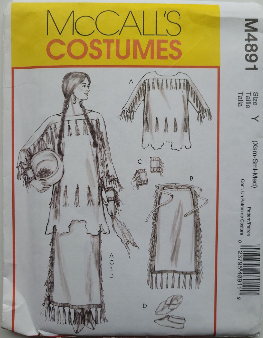 Costume Pattern sewing Pattern for Native American Plains Tunic ...