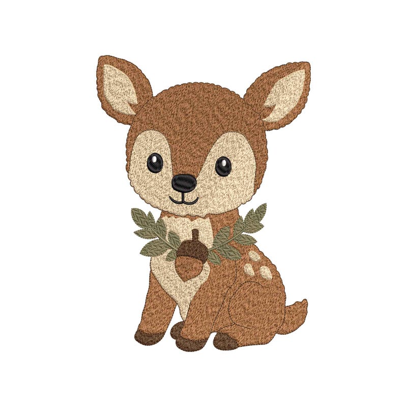 Deer Applique - Etsy