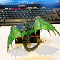 Corven - Raven Monster Dnd Miniature Hand Sculpted Polymer Clay ...