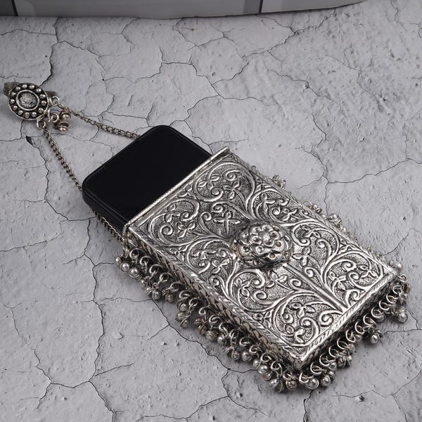 Beaded Mobile Pouch - Etsy