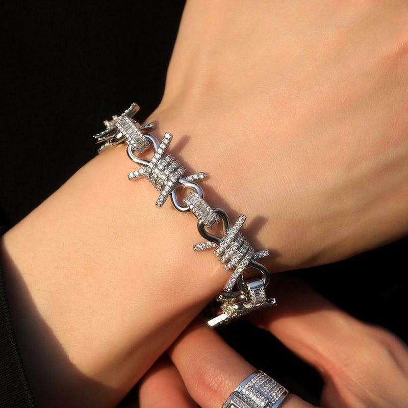 Barbed Wire Bracelet - Etsy