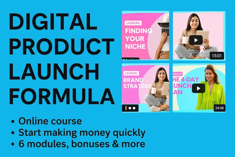 Digital Product Launch Formula – Proven Course to Make Money Online ...