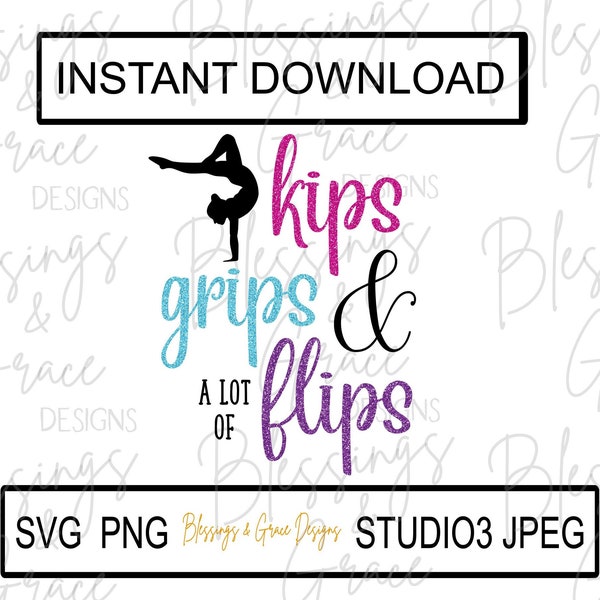 Gymnastics Retro Svg - Etsy