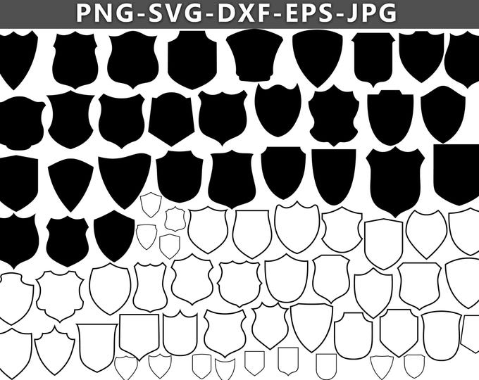 Shield Svg Png Bundle, Shield Png Bundle, Shield Clipart, Shield Vector ...