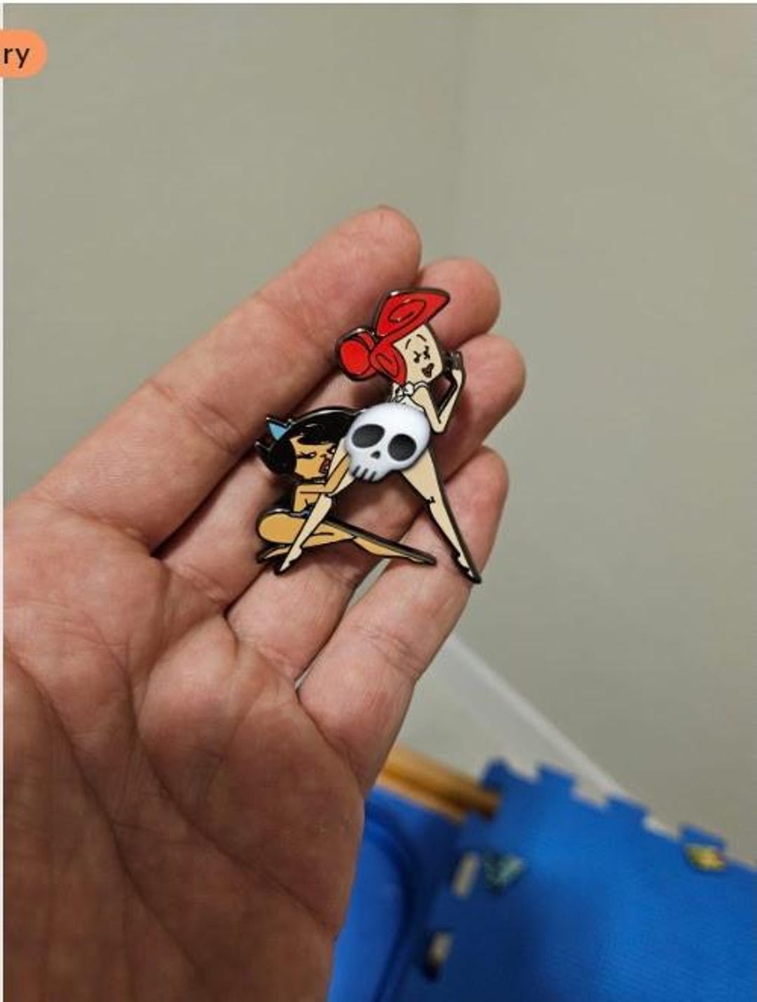 Anime Waifu Pin Rock - Etsy