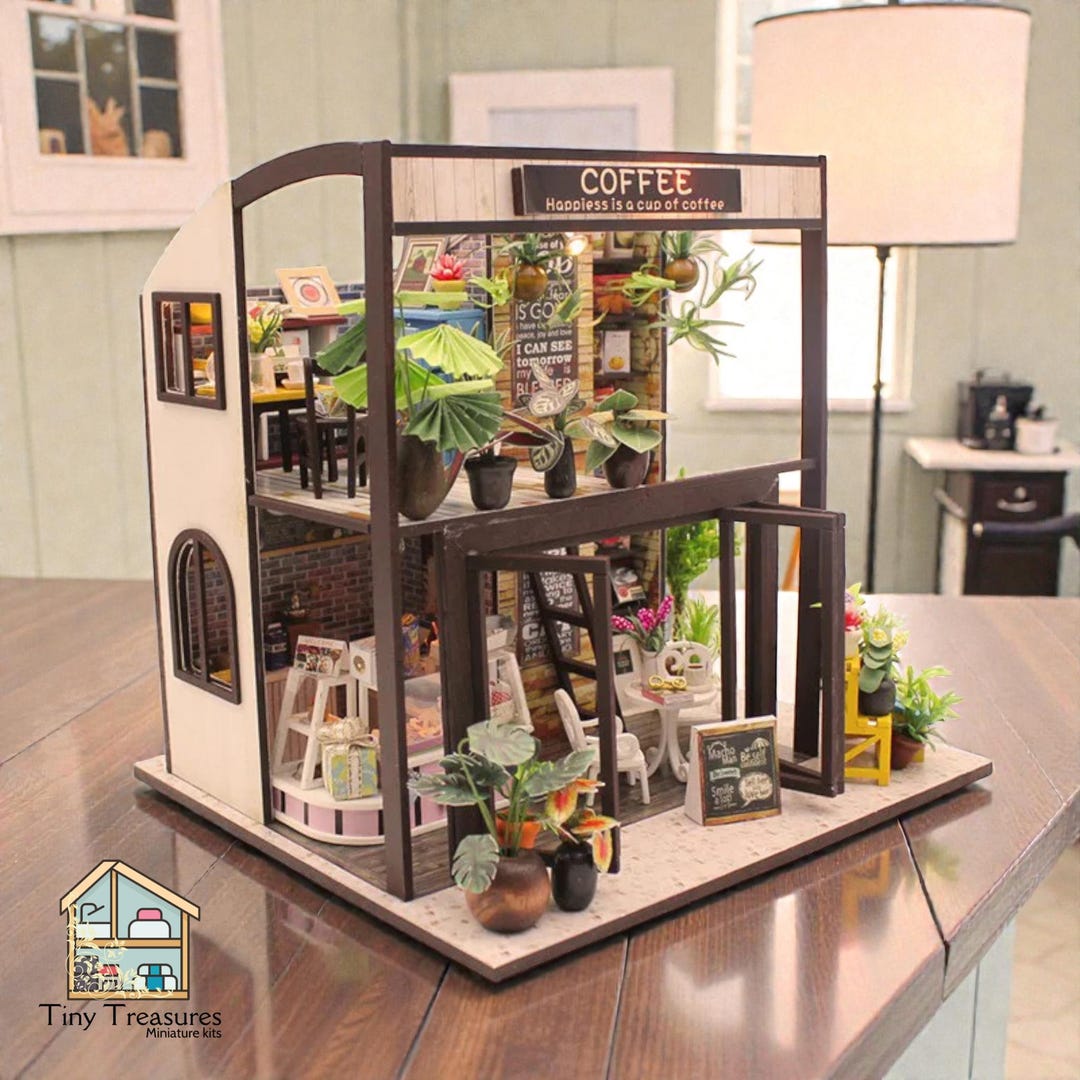 DIY Miniature Dollhouse, Mini House, Miniature Doll House Kit, DIY Mini ...