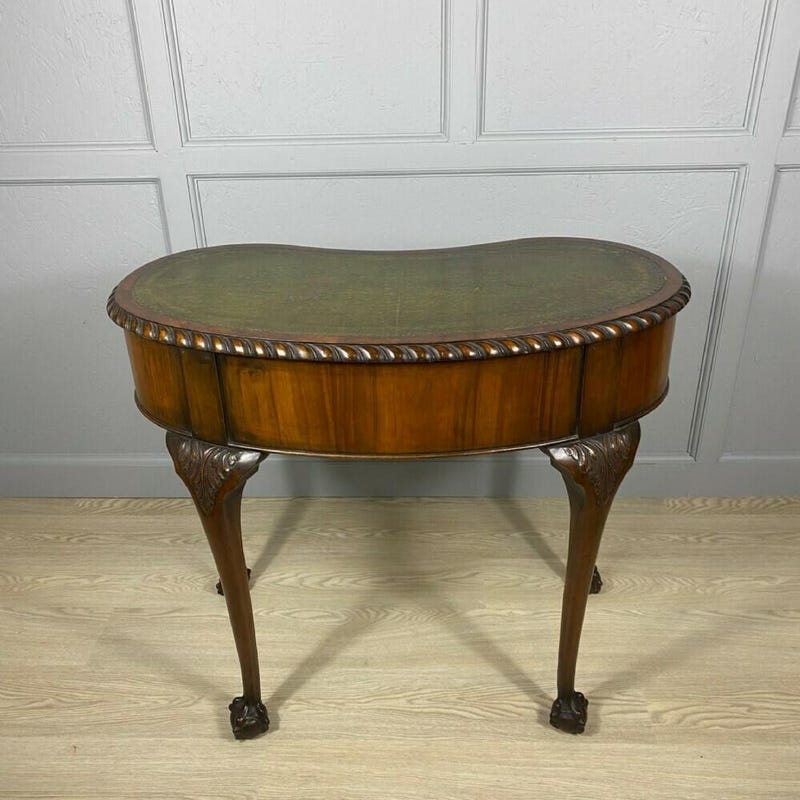 Antique Wooden Corner Table - Etsy