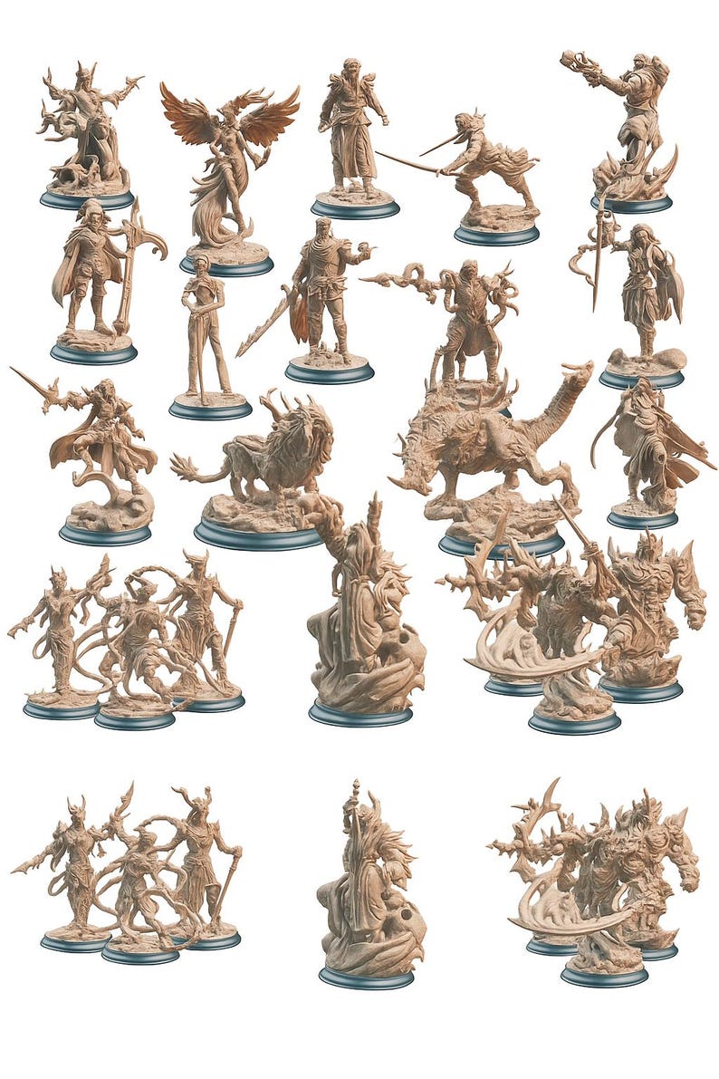 STL 3D Pack Crucible of the Chosen| Dnd, Tabletop, RPG, Path Finder ...