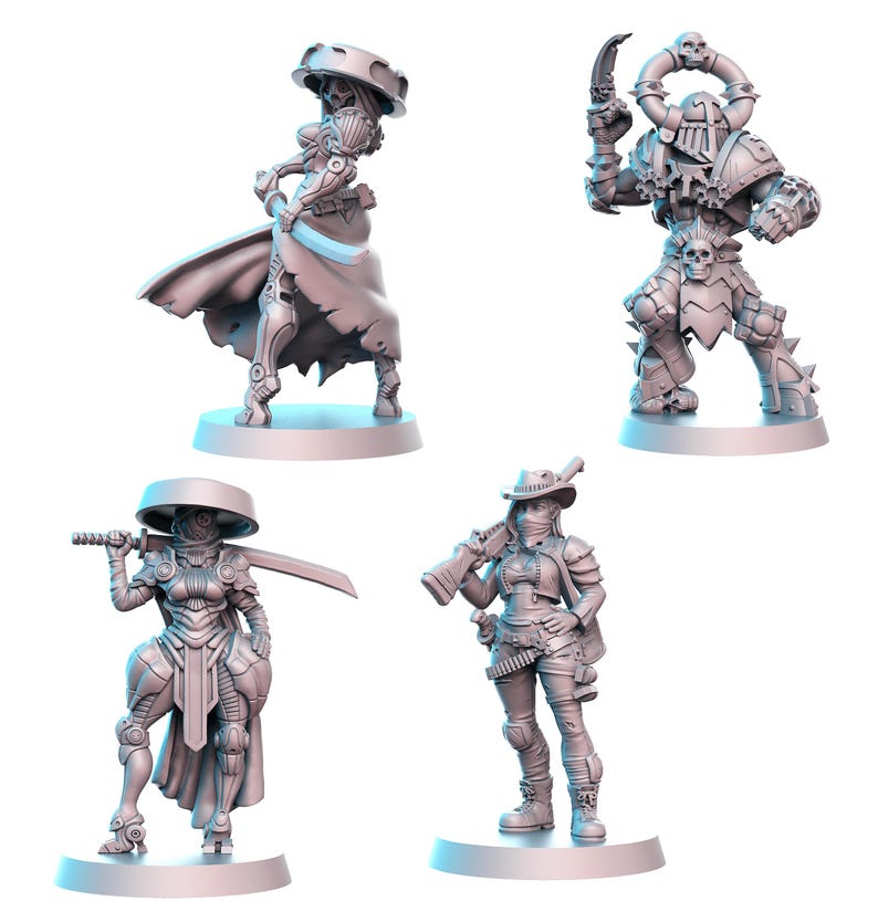 STL 3D Pack Multiverse 2 - Bonus Pack | Dnd, Tabletop, RPG, Path Finder ...