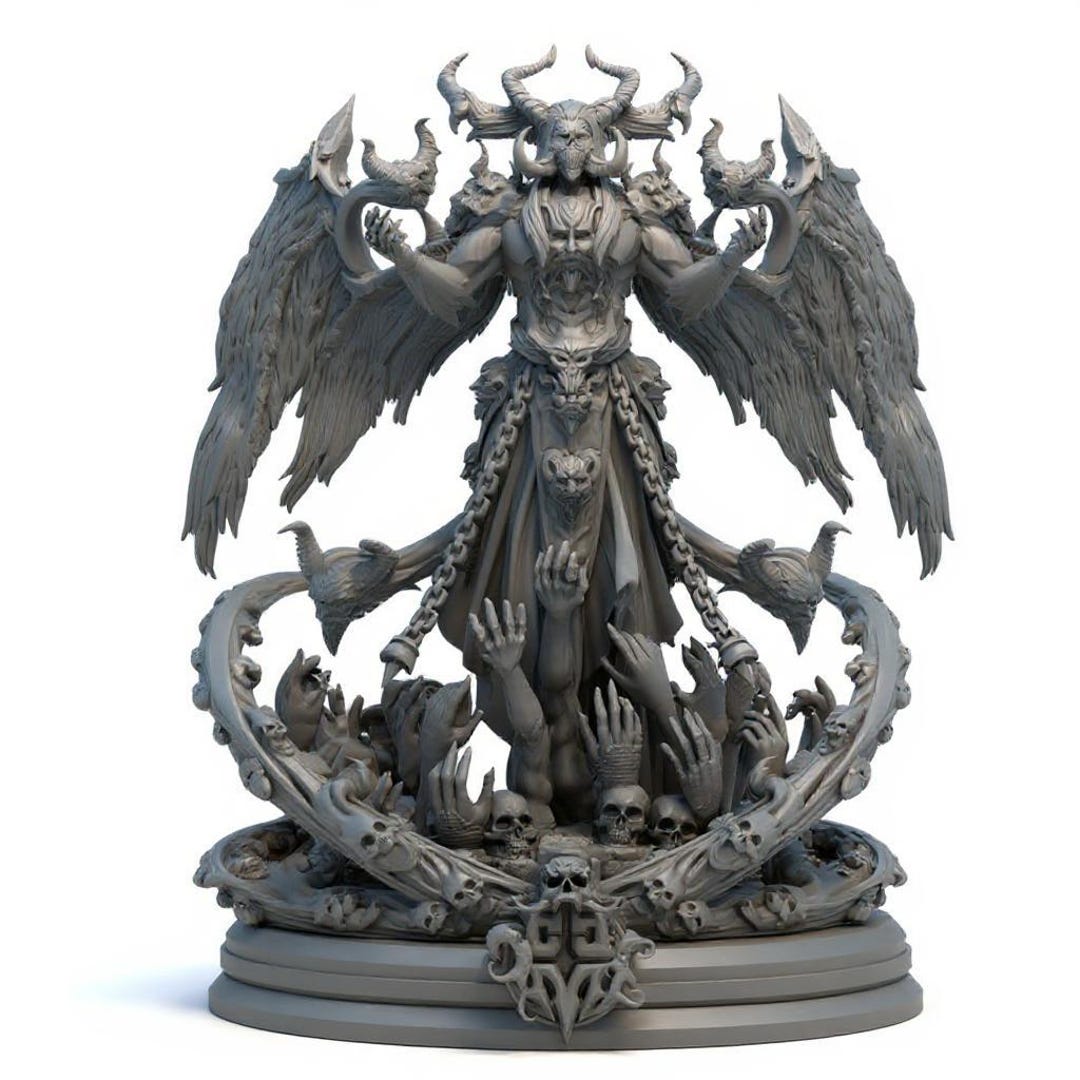 STL 3D Pack Belial| Dnd, Tabletop, RPG, Path Finder, Miniature - Etsy