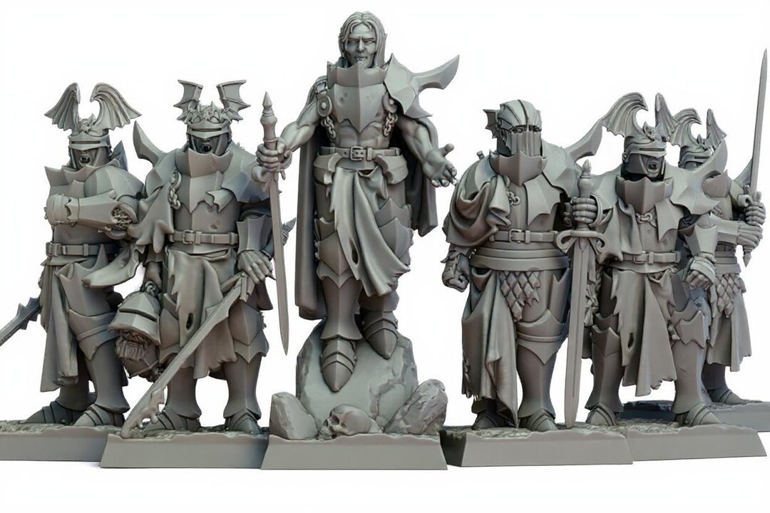 STL 3D Pack War Game Vampire Neophytes | Dnd, Tabletop, RPG, Path ...