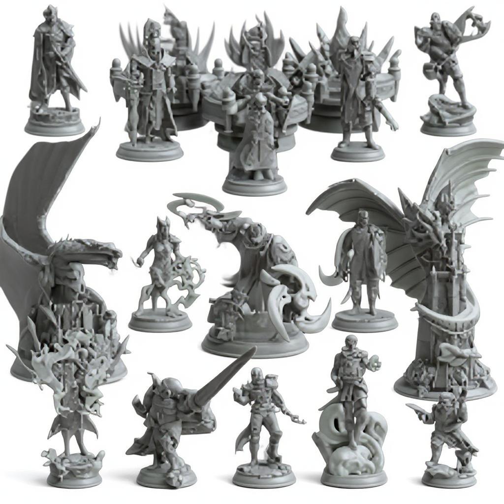 STL 3D Pack Siege of Nirloom| Dnd, Tabletop, RPG, Path Finder ...