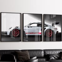Porsche 911 Turbo Poster | Automotive Photography Art (digital Download ...