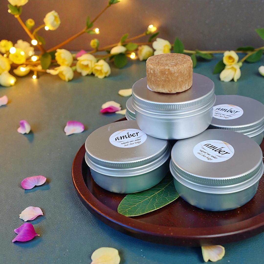Handmade Amber Solid Perfume - Natural Scent of Shambhala - Etsy