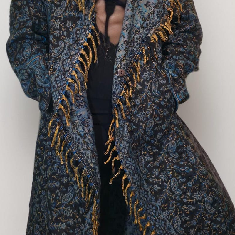 Paisley Coat - Etsy
