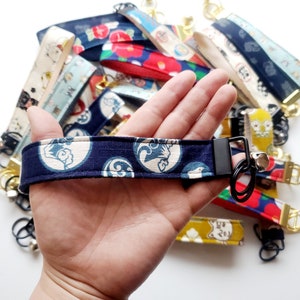Wristlet Keychain With a Jingle Bell - Etsy