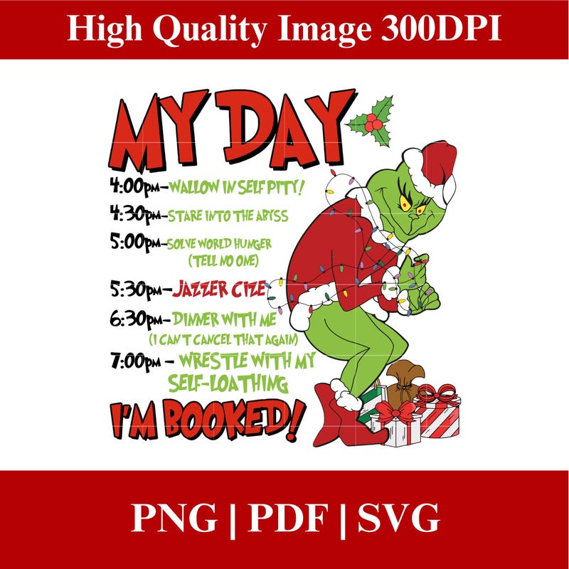 Agenda del grinch - Etsy México