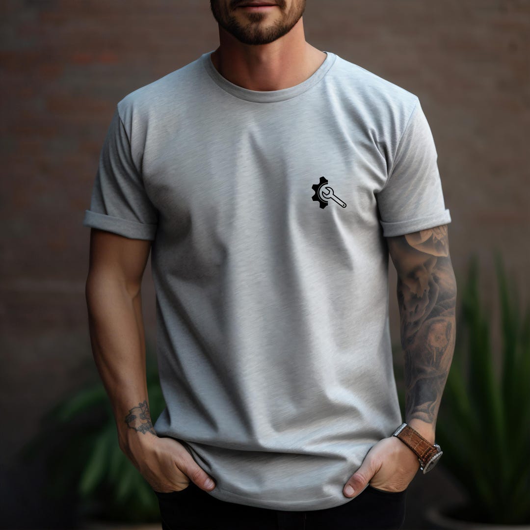 Minimalist Engineer T-shirt – Bella Canvas 3001 Unisex Tee – Gear ...