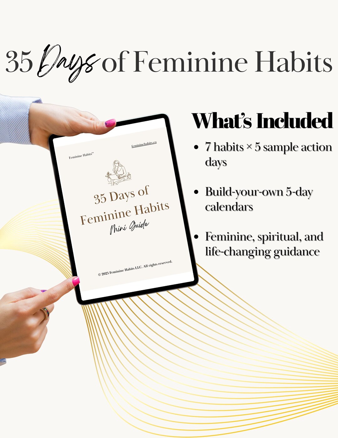 Christian Feminine Habits Guide: Faith-based Daily Tracker (instant PDF ...