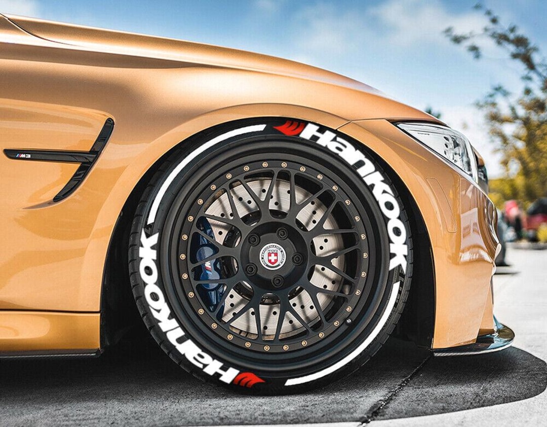 Hankook Stripe Tire Stickers – Tire Lettering & Permanent Tire Decals ...