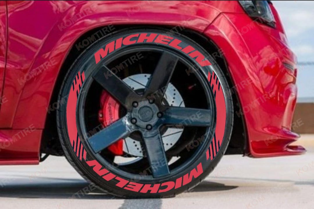 Michelin Stripe Tire Stickers – Tire Lettering & Permanent Tire Decals ...
