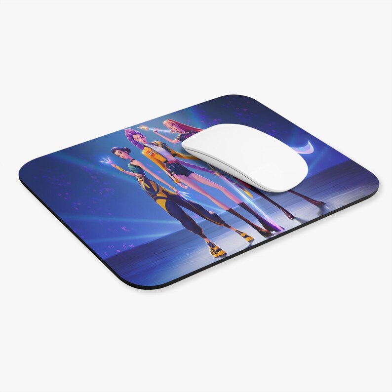Kpop Demon Hunters HUNTRIX Lumi Mira Zoey Mouse Pad - Etsy Australia