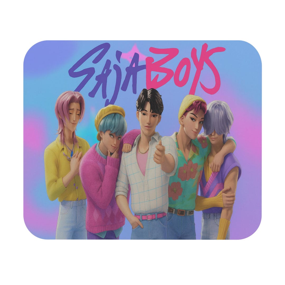 Kpop Demon Hunters Saja Boys Mouse Pad - Etsy