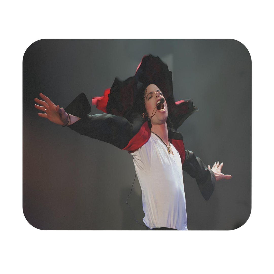 Legendary Pop Icon Michael Jackson Mouse Pad - Etsy