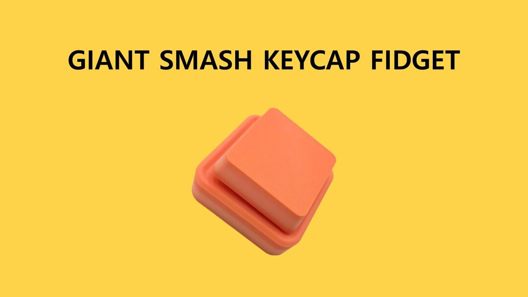Giant Smash Keycap Fidget | 4-switch Mx-compatible STL Toy - Etsy