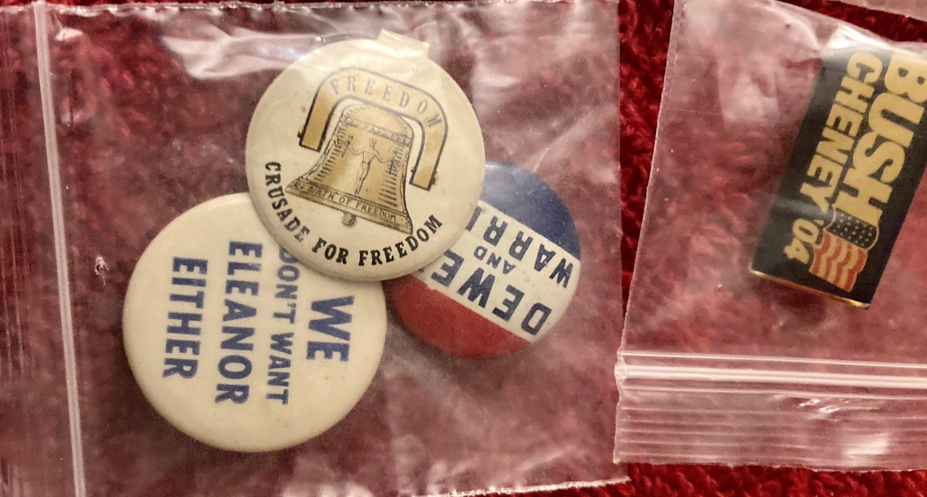 Vintage Political Pins - Etsy