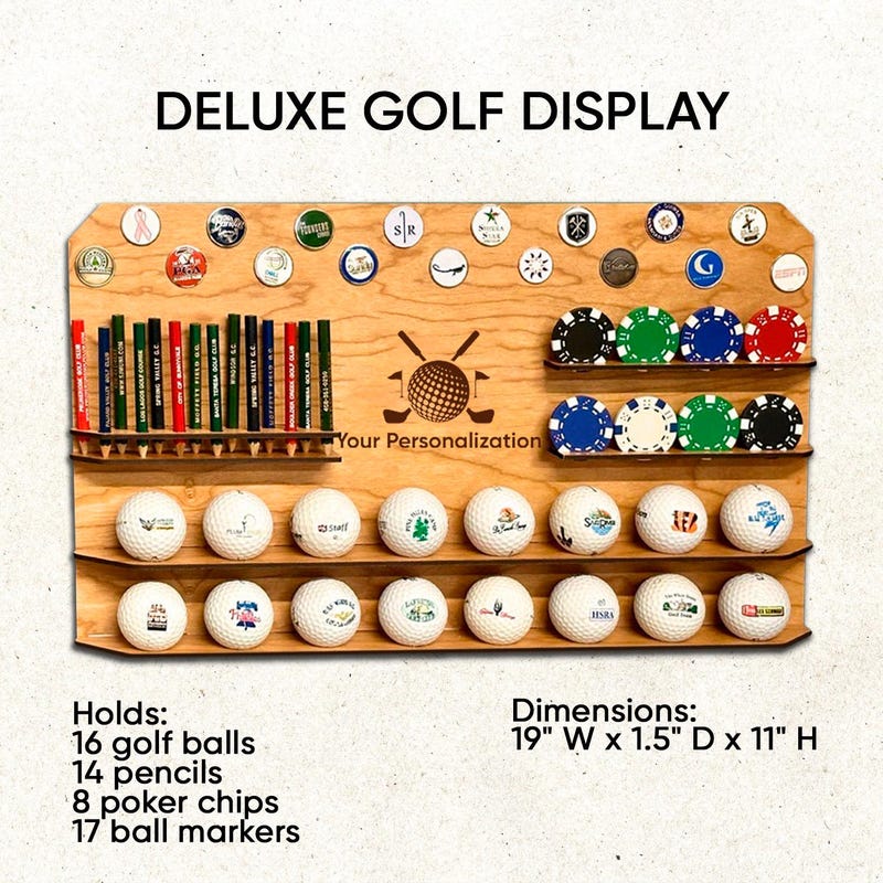 Golf Ball and Marker Racks - Etsy Australia